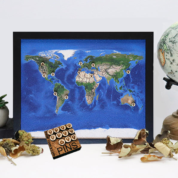 Framed Maps | 8 x 10 – Wanderlust Maps